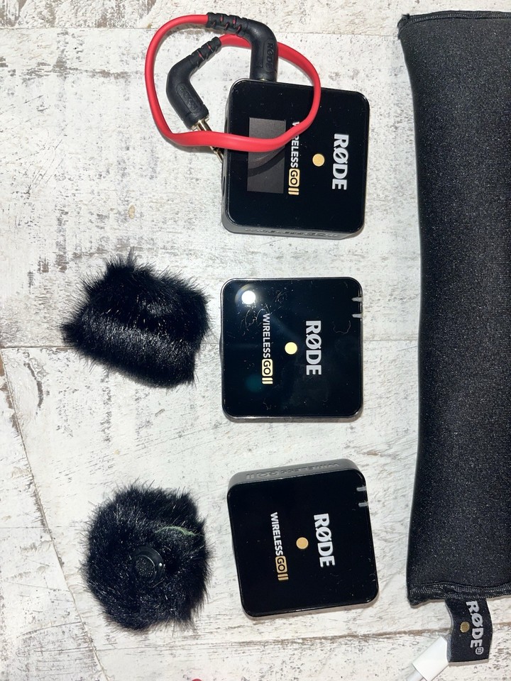 Rode Wireless Go II - Audio Recorder Microphones | eBay