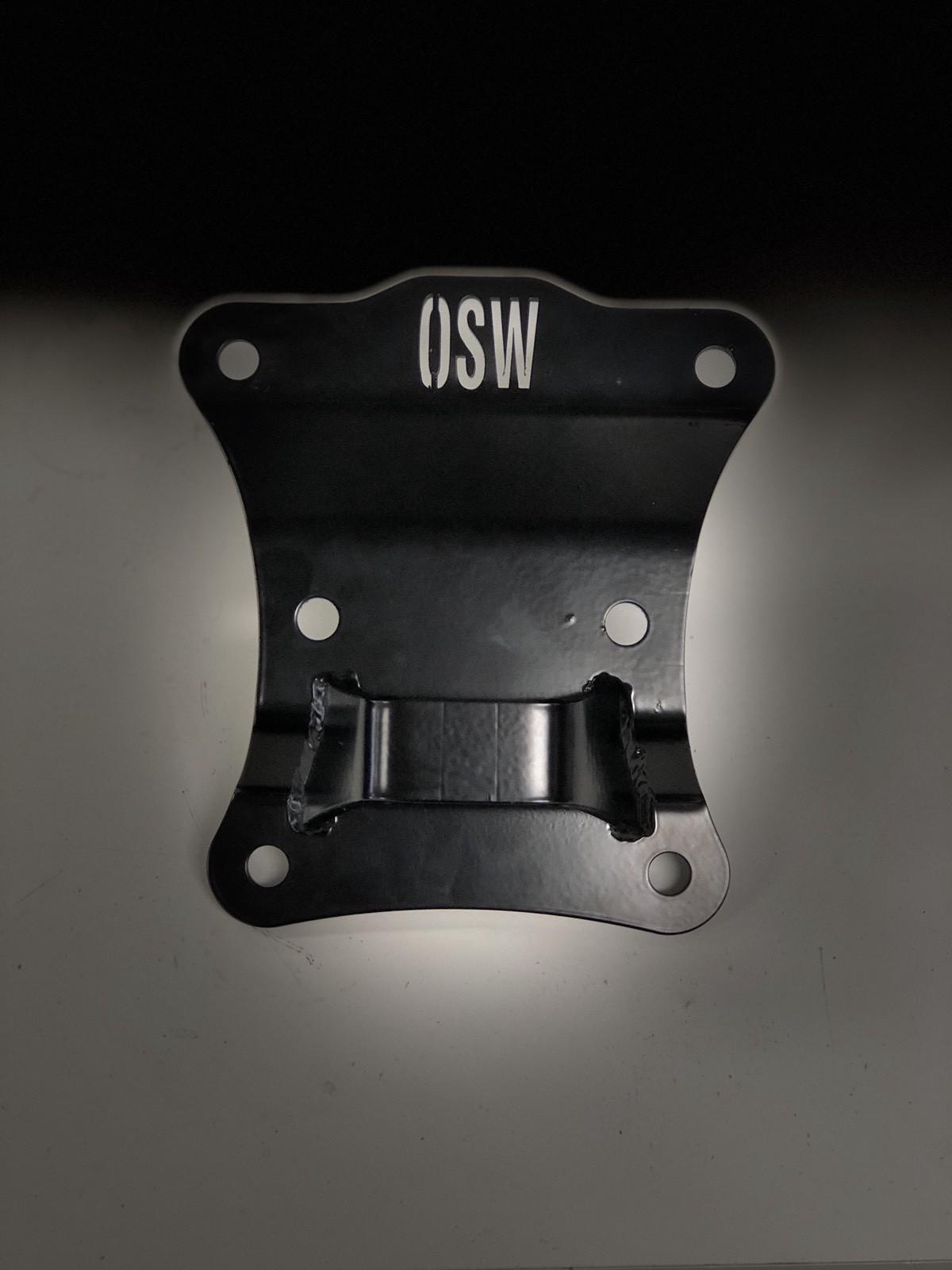 OSW Rear Frame Radius Rod Pull Plate Kit Can-Am Black Maverick X3 2017 ...