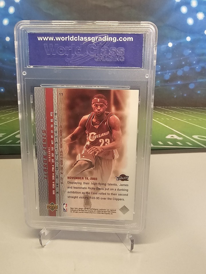 Labron James Rookie‼️ Mint Gem 10‼️ 2003-04 Upper Deck | eBay