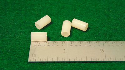 (8) Concord Round Plastic Spacer 1/4"D x 7/16"L Unthreaded #6 NOS | eBay