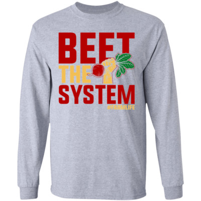 Beet The System Funny Farming Long Sleeve T-Shirt | eBay