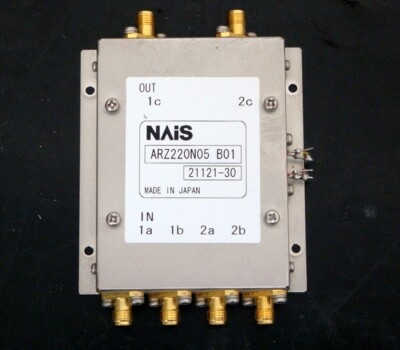 NAIS ARZ220N05 RF Switch 20W DC-2.5GHz SPDT*2 | eBay