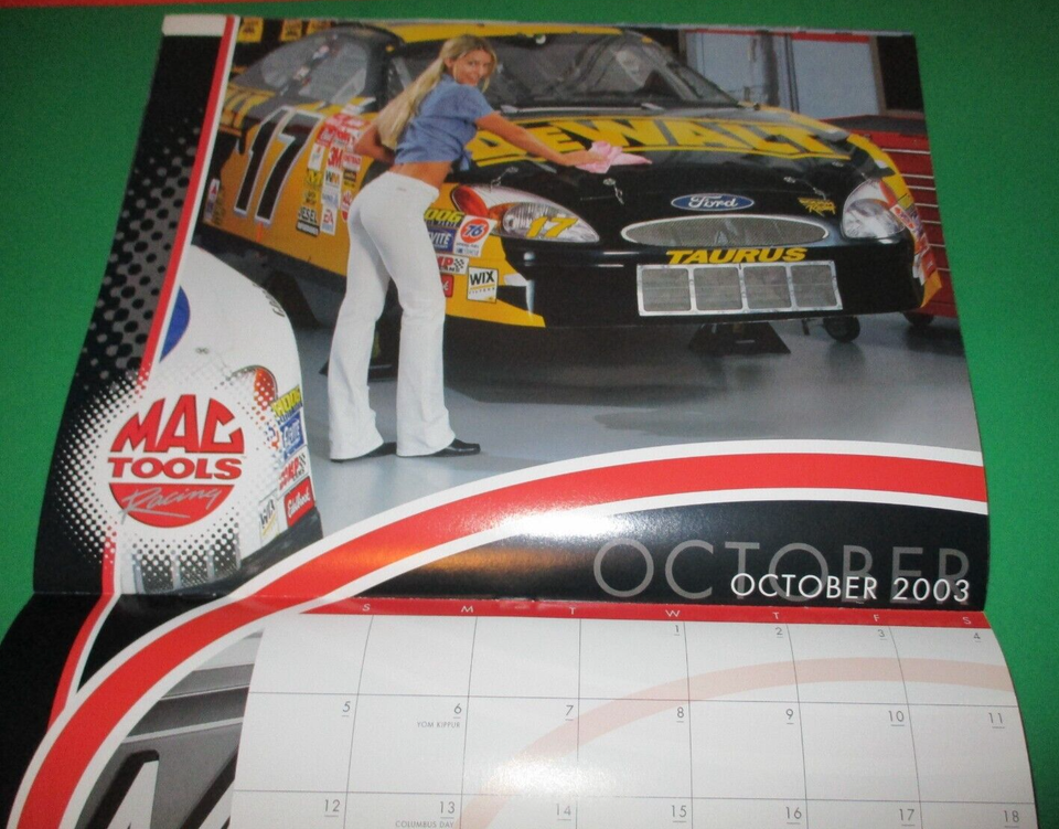 2003 Mac Tools Racing Calendar 14 x 11 Street Rods Cars Vintage Sealed ...