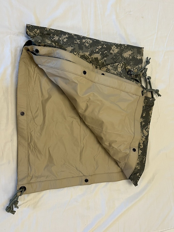 USGI ACU Wet Weather Tarpoline with tan lining BRAND NEW | eBay