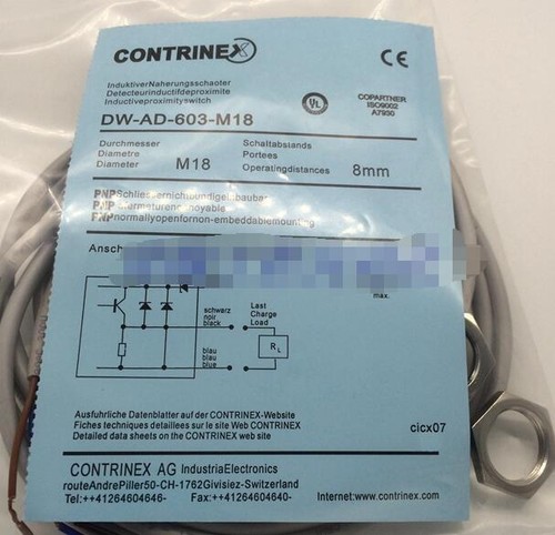 NEW Contrinex DW-AD-603-M18 Proximity Switch free shipping | eBay