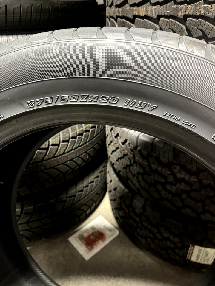 4 New 275 50 20 Yokohama Advan Sport Tires | eBay