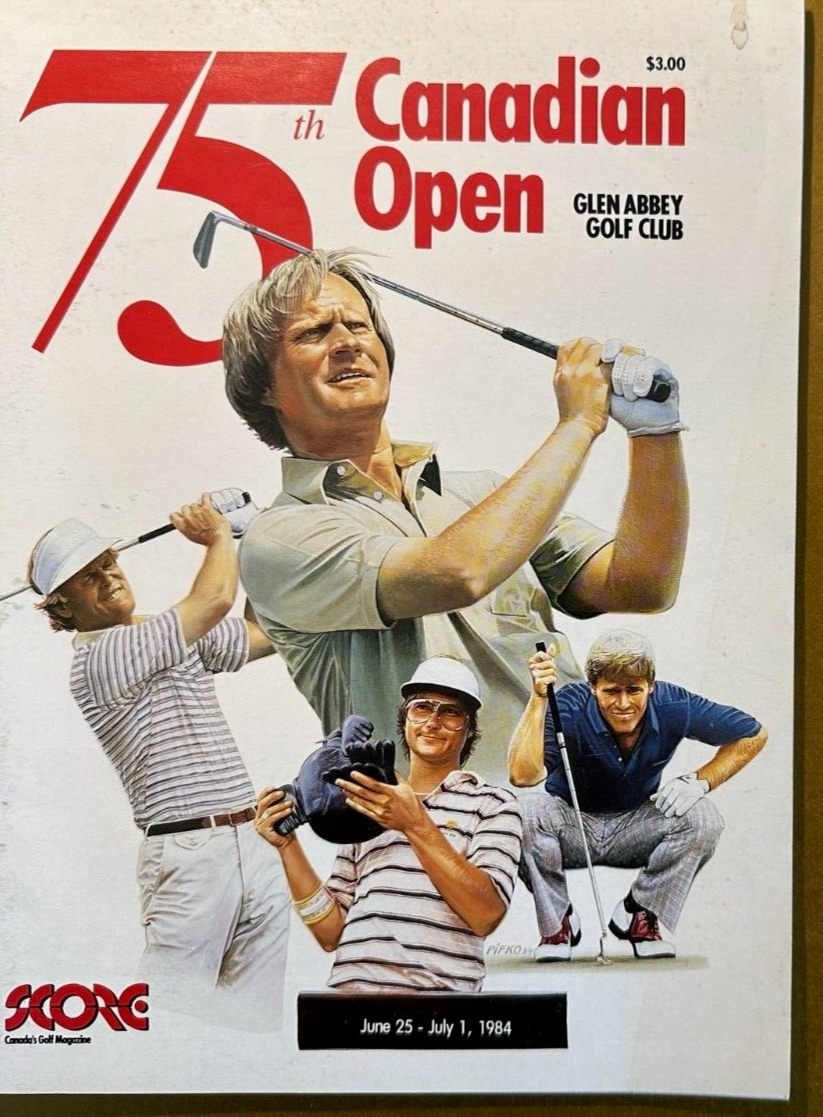 1984 Canadian Open Golf - Program, Nicklaus Cover, EX | eBay