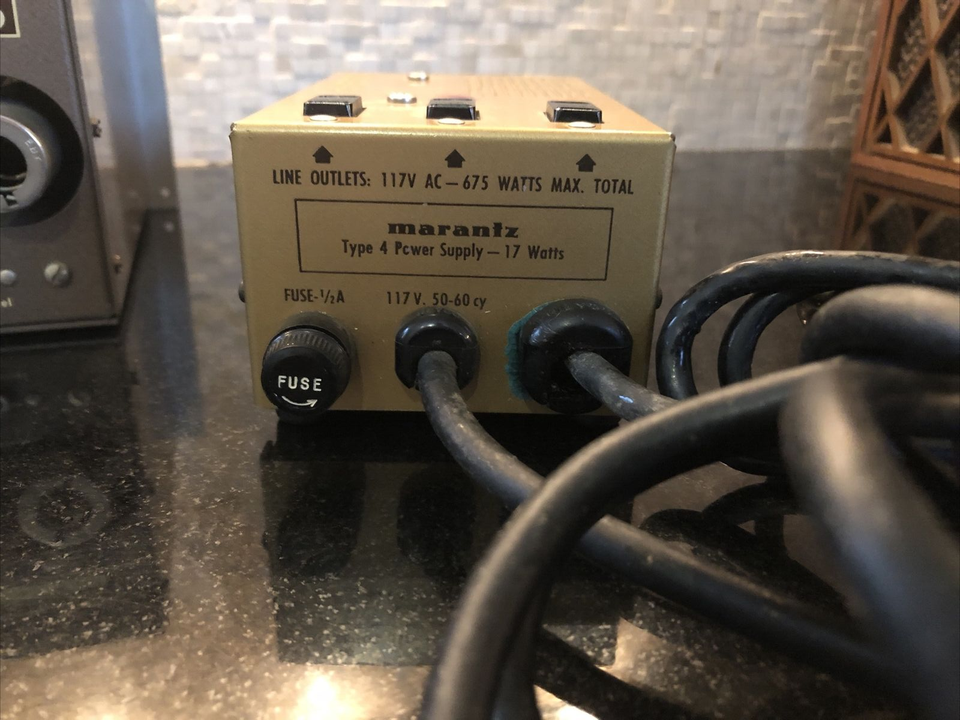 Marantz Electronic Crossover Model 3 with Marantz 4 Power Supply 12AX7 ...