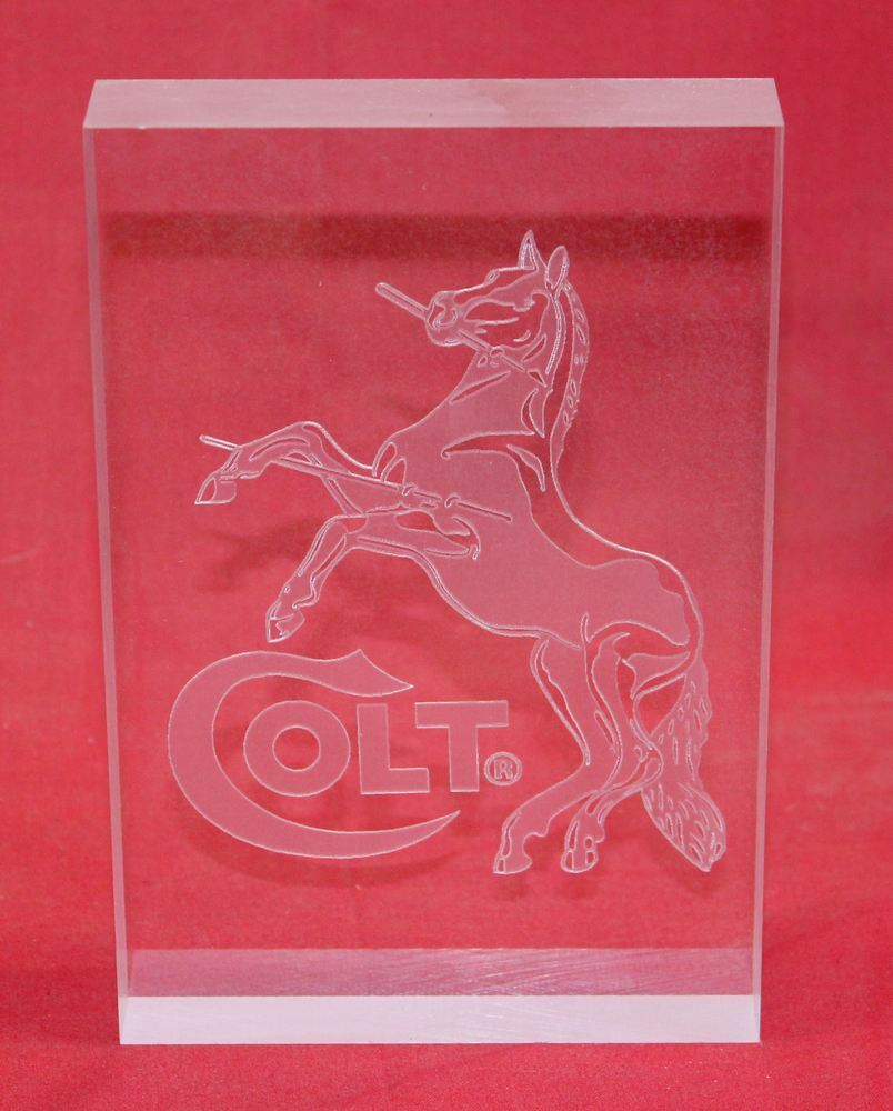 COLT Firearms Rampant Colt Paperweight | eBay