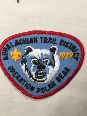 1979 Appalachian Trail District Operation Polar Bear BSA Activity Patch ...