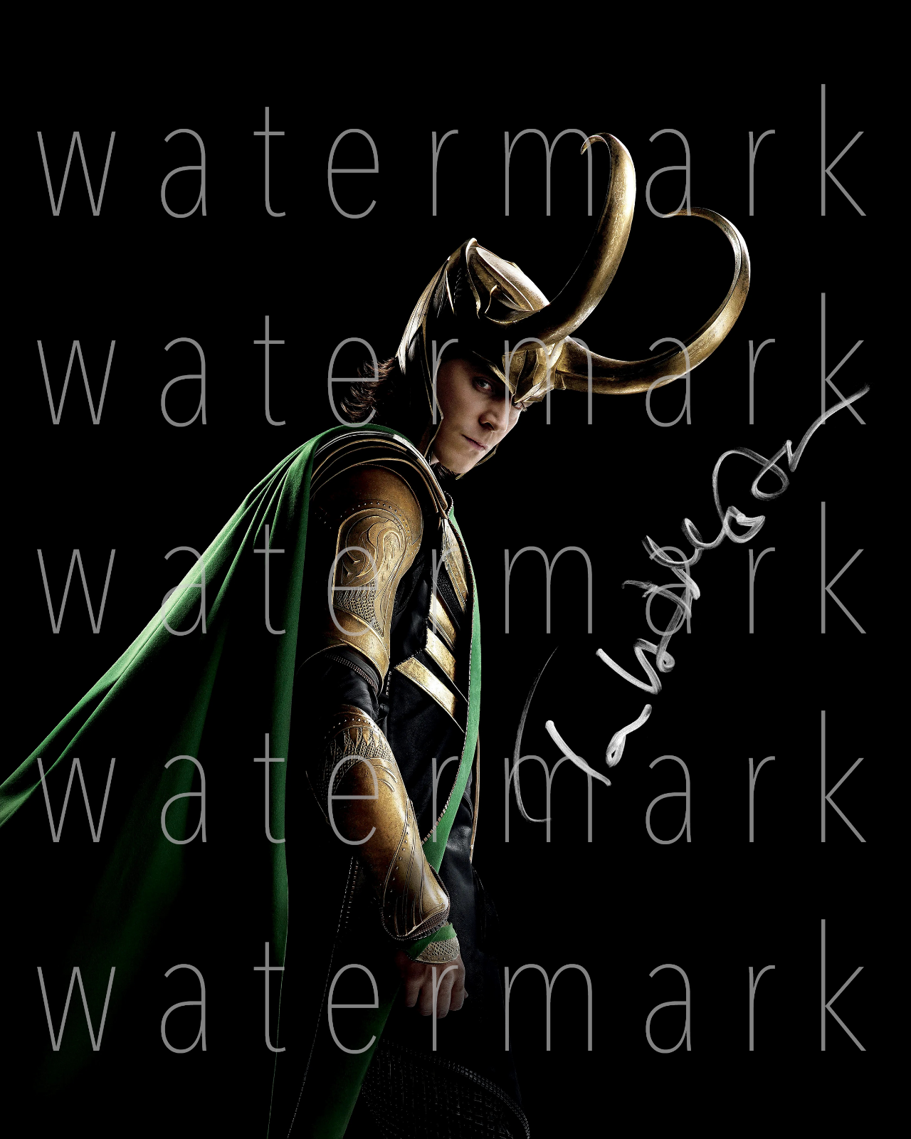 Loki Tom Hiddleston Thor signed 8X10 print poster photo autograph RP | eBay