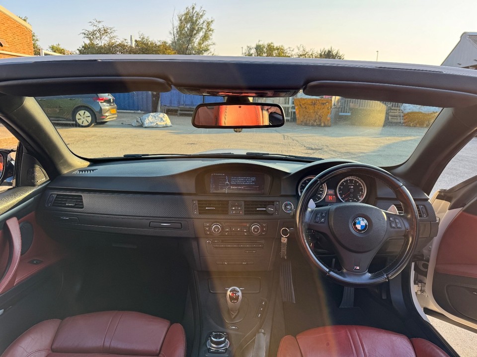 2012 BMW M3 E93, Pearl White, Semi-Automatic, V8, 4L, Red Interior ...