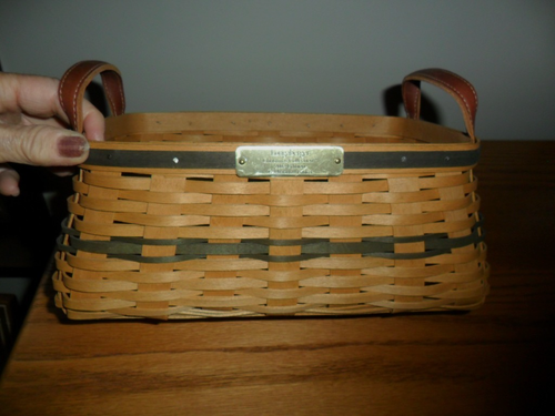 Longaberger Christmas Collection 2002 Edition Traditions Basket Green ...