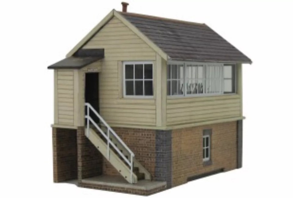 Totnes Signal Box.. Model Railway Scenery OO Gauge | eBay UK