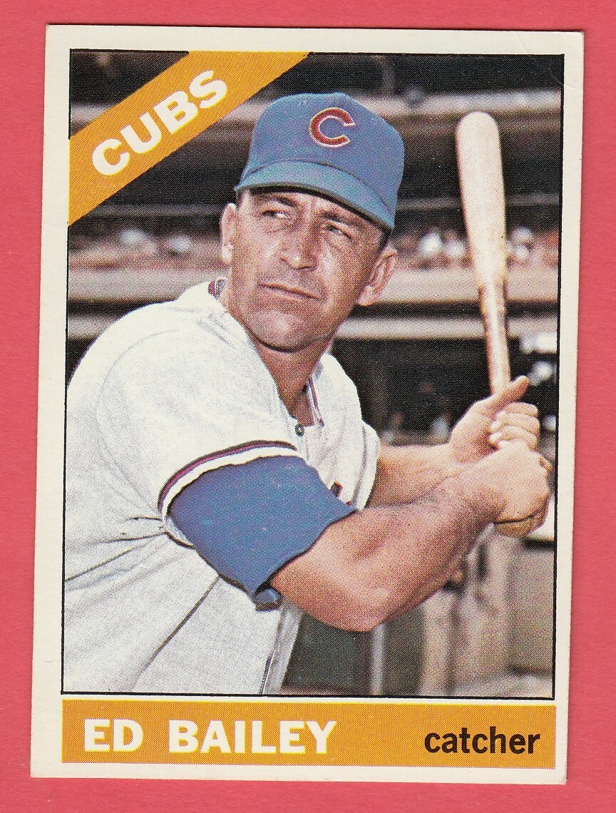1966 Topps # 246 Ed Bailey -- Cubs -- Box 118-579 | eBay