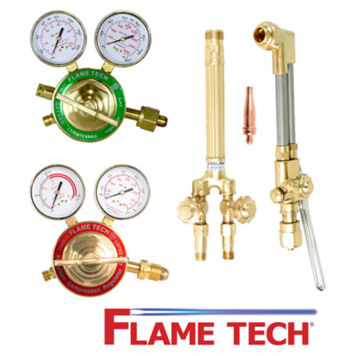 Flame Tech FTVHD-A1 Heavy Duty Oxy-Acetylene Cutting Torch Contractor ...