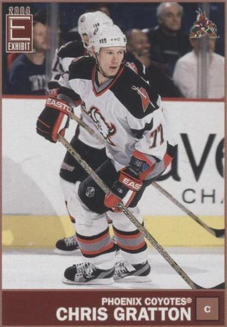 2003-04 Pacific Exhibit - Chris Gratton #114 Yellow Back for sale ...