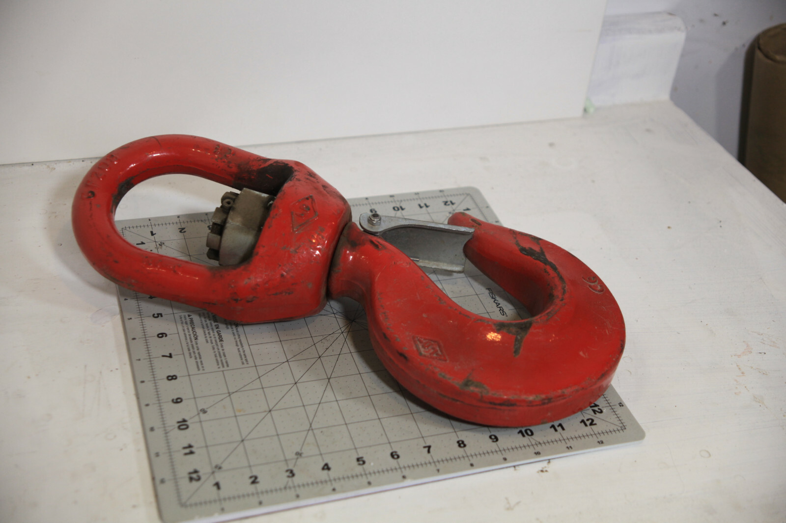 16 Ton, Alloy Swivel Hook w/Latch GF208 | eBay