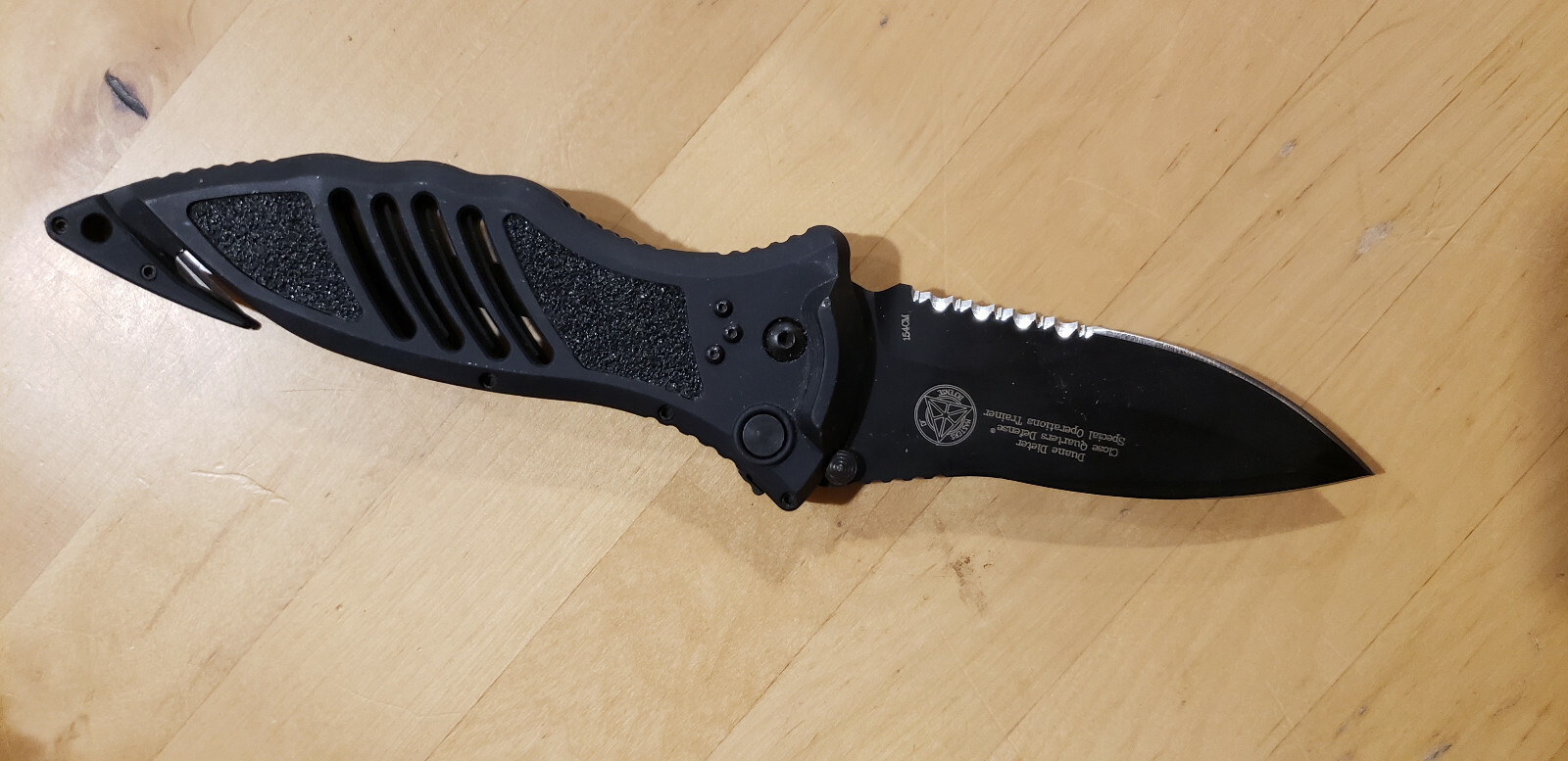 MOD CQD serrated blade knife Masters of Defense, original MOD brand new ...