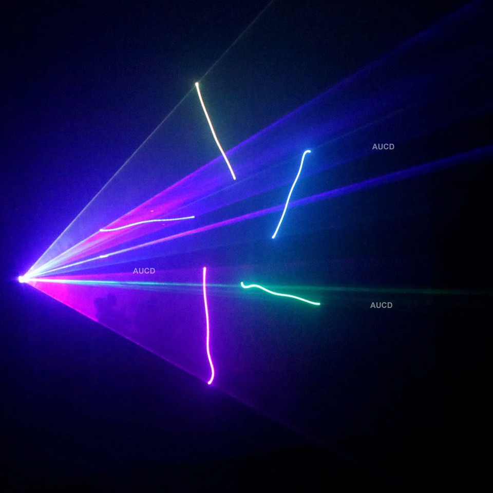 500mW RGB DMX DJ Party Show Stage Beam Animation Scan Projector Laser ...