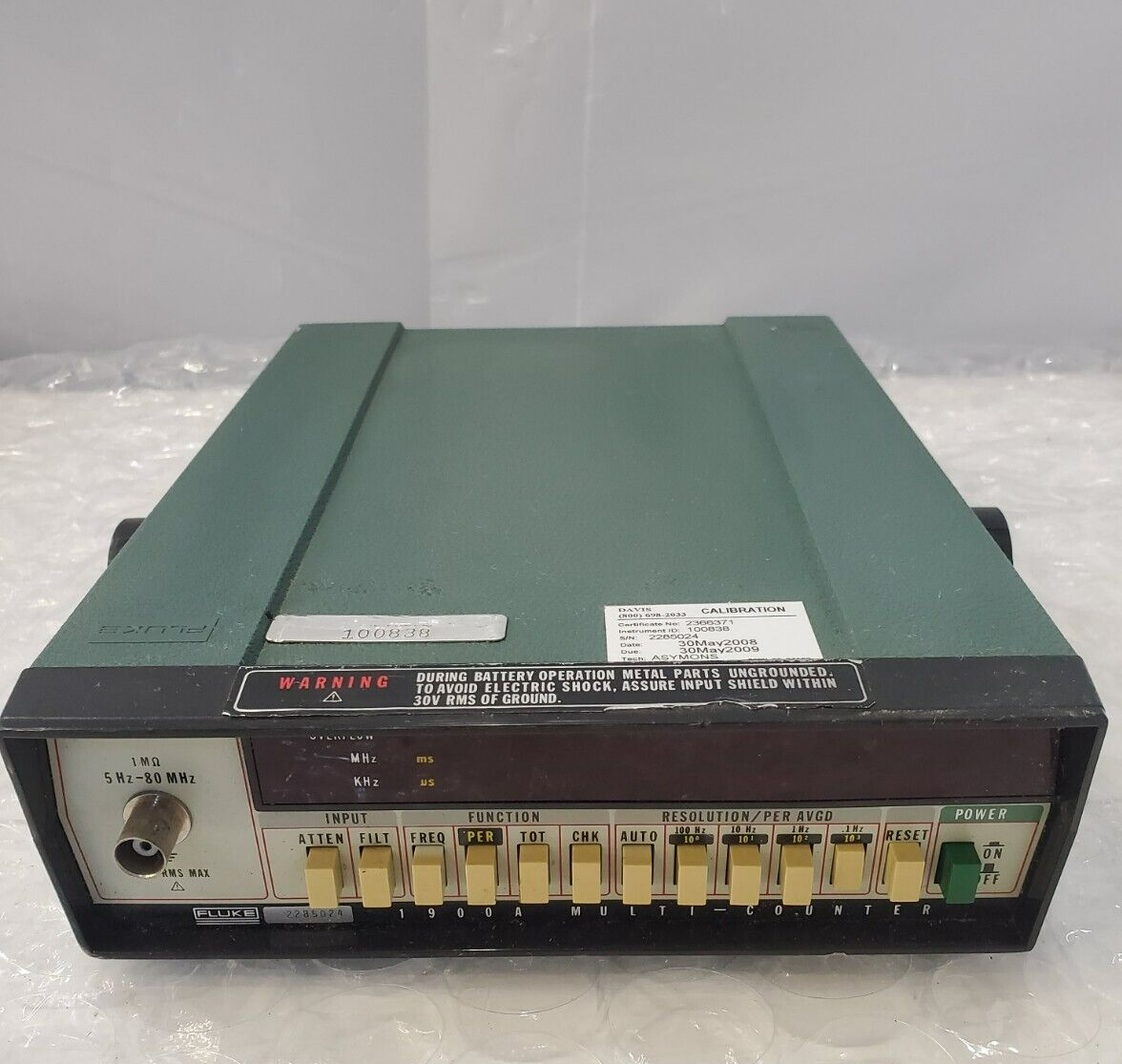 FLUKE 1900A Multi-Counter | eBay