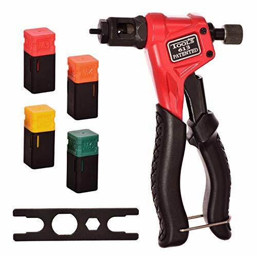 Hand Rivet Gun Threaded Riv-Nut Riveter Tool Set Kit Car M3 M4 M5 M6 ...