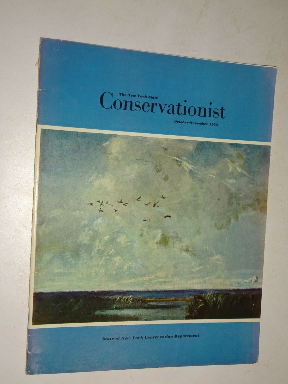 1953 New York State Conservationist Magazine October/November Geese | eBay