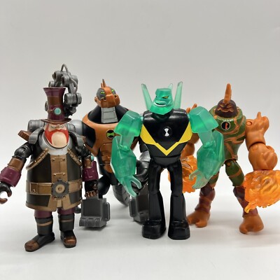 Ben 10 Action Figure Lot of 4 Toys TV Show Kids | eBay