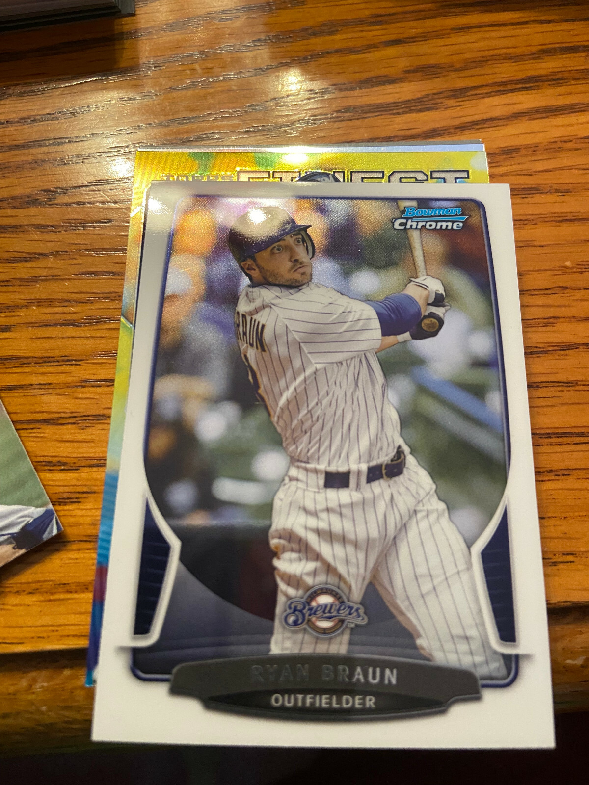 2014 Bowman Chrome #69 Ryan Braun Milwaukee Brewers | eBay