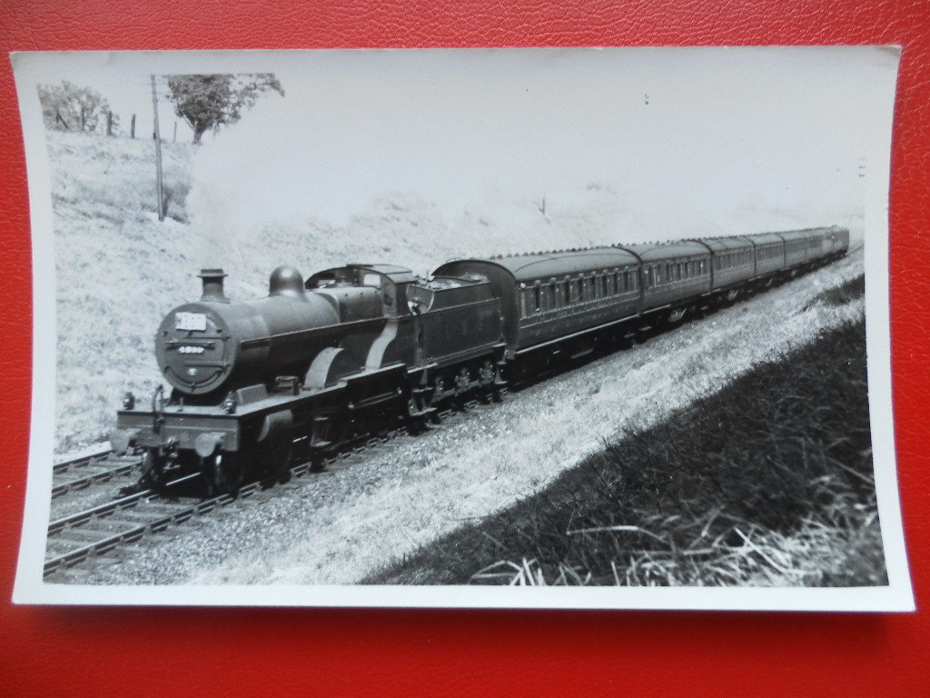 PHOTO LMS EX MIDLAND RLY COMPOUND LOCO NO 1030 NR CHELTENHAM 31/7/37 ...