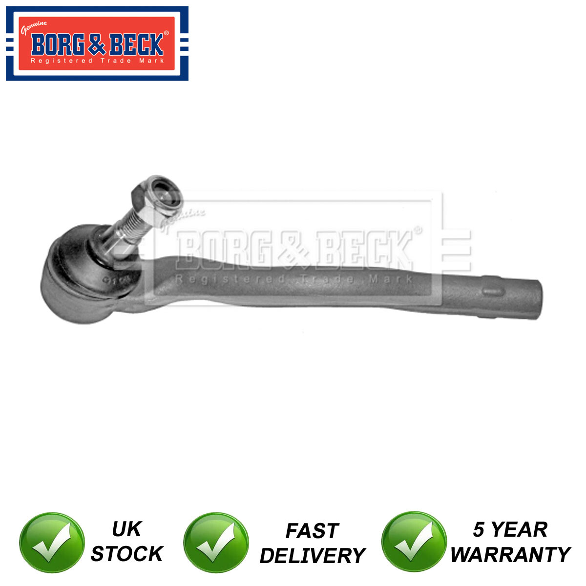 Tie Rod End Front Left Borg & Beck Fits Mercedes M-Class R-Class ...