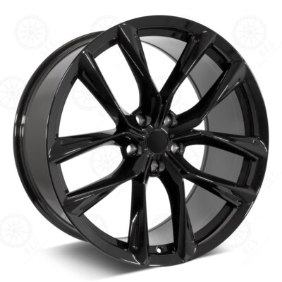 22" Wheels Gloss Black RT12 Rims Tires Fit Tesla Model X, Model S | eBay