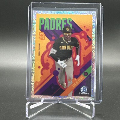Leo De Vries 2024 Bowman Chrome Mojo Bowman Ascensions SSP Padres | eBay