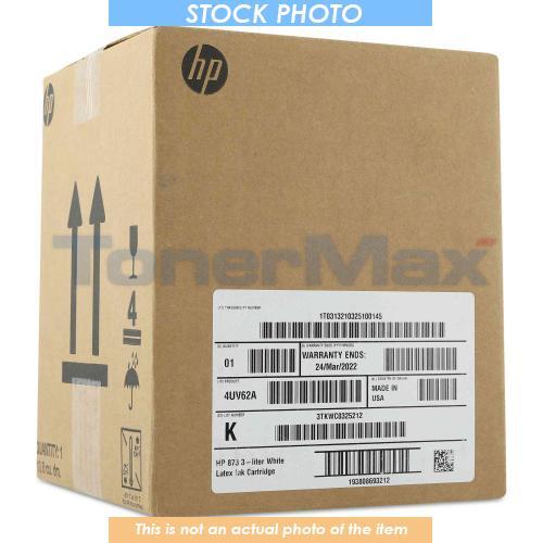 4UV62A HP 873 LATEX INK WHITE 3 LITER for sale online | eBay