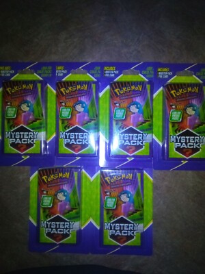 Pokemon TCG Mystery Pack Chase Packs Seeded 1:10 CVS Booster Foil Card ...