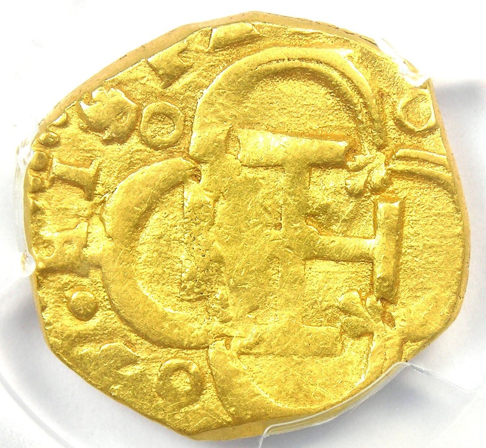 1615 Spain Philip III 2 Escudos Gold Coin 2E - Certified PCGS XF45 (EF ...