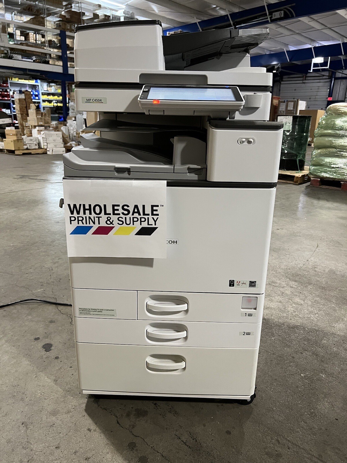 Ricoh MP-C 4504 -Color Copier Printer Scanner - MFP Copy Machine- Ricoh ...