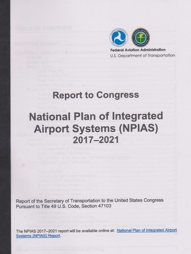 National Plan of Integrated Airport Systems (NPIAS) 2017-21 (Civil US ...