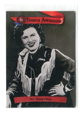 2021 HA Historic Autographs Famous Americans Patsy Cline #311 RED SP ...