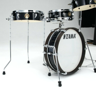 TAMA Club-JAM 4-Piece Pancake Drum Kit, Hairline Black - In Stock ...