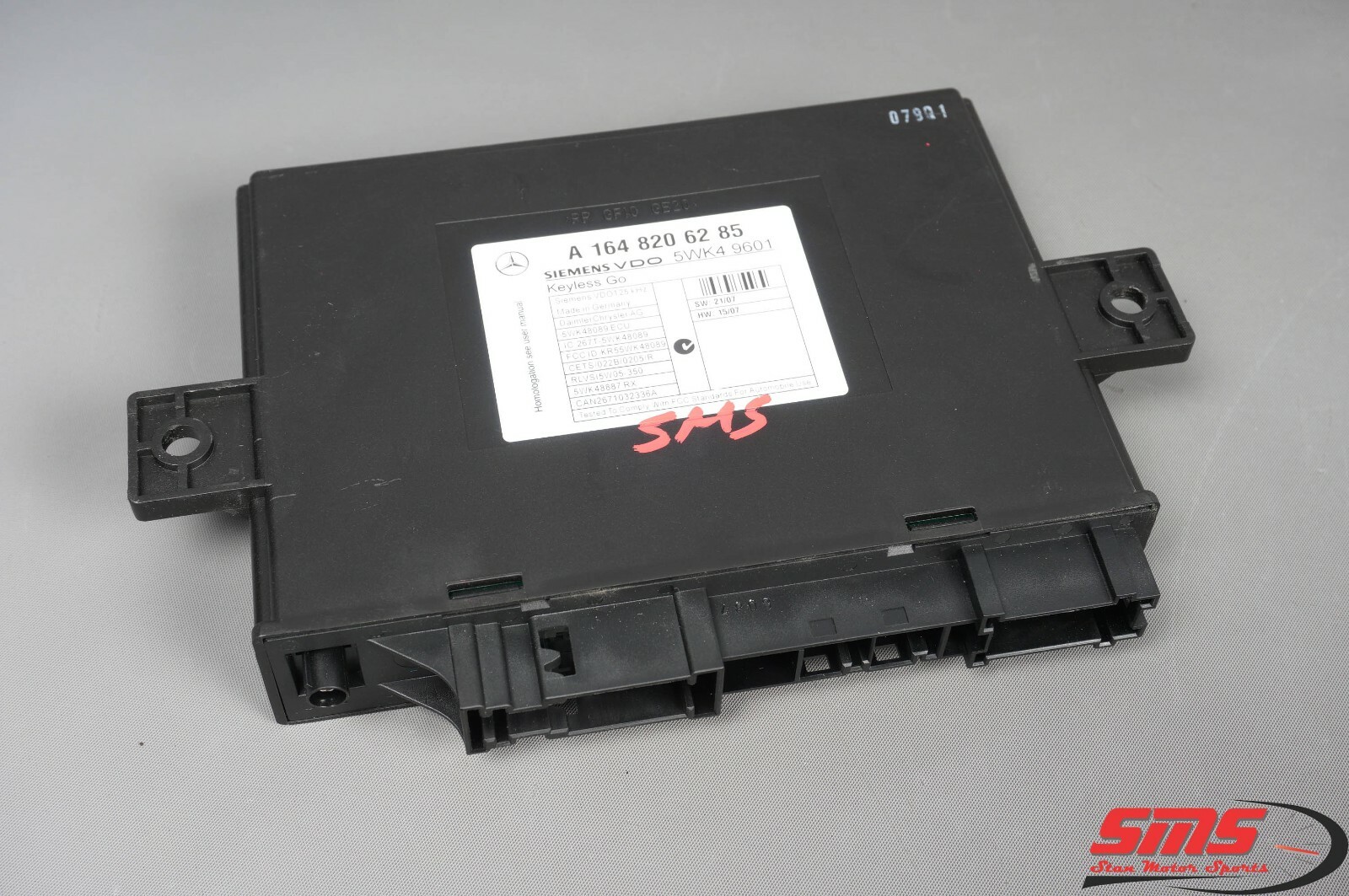 08-12 Mercedes X164 GL550 ML350 GL450 ML63 Keyless Go Control Module ...