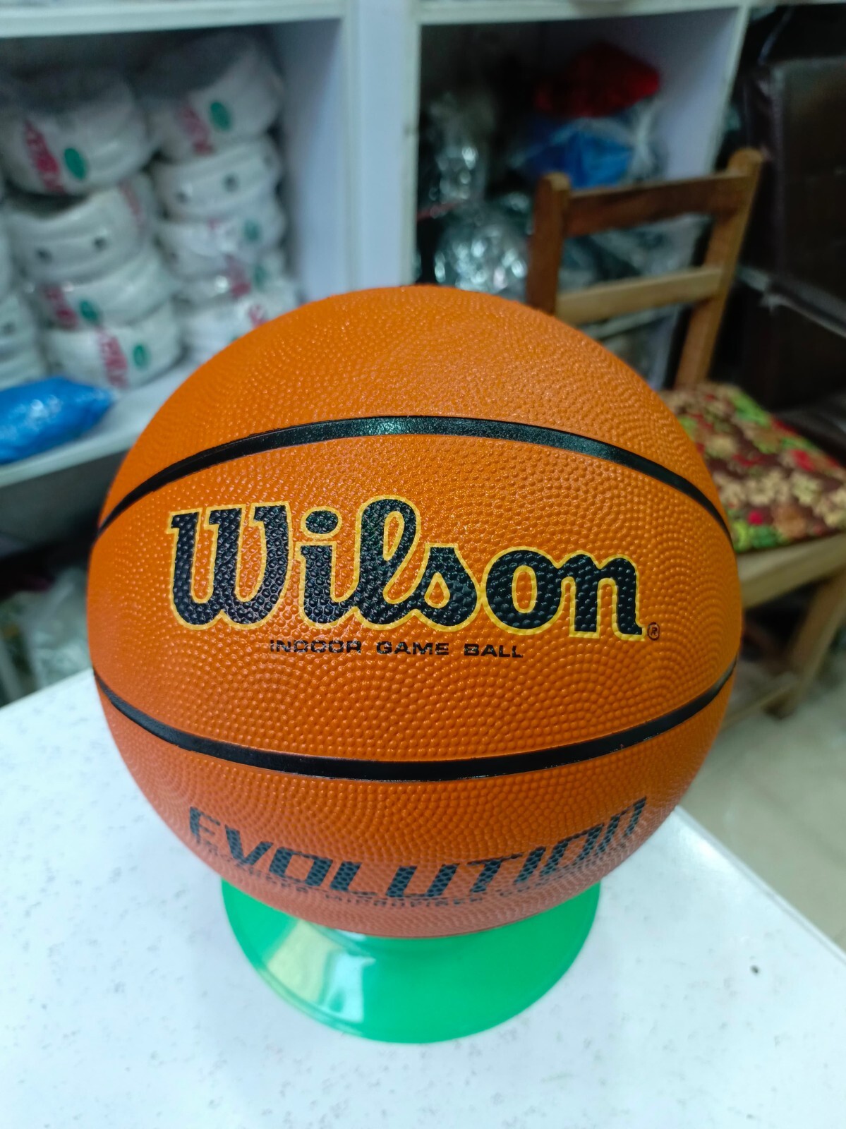 Wilson Evolution Basketball 29.5” Indoor & Outdoor Official Match Size ...