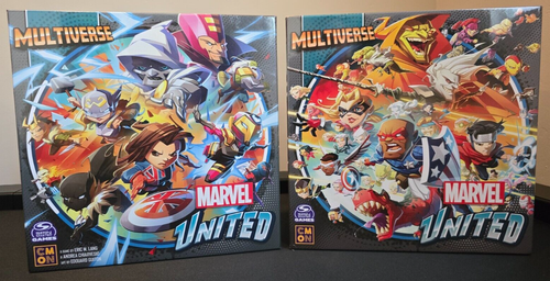Marvel United Multiverse Core Game + Kickstarter Exclusive Promos CMON ...