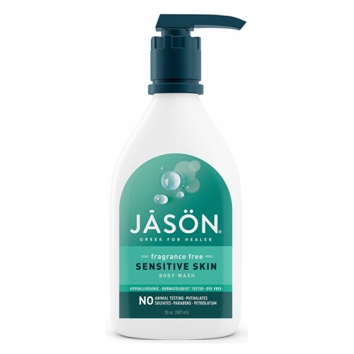 Fragrance Free Sensitive Skin Body Wash 30 Oz By Jason Natural Products ...