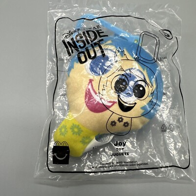 2020 Disney / PIXAR McDonalds Happy Meal Toy Plush Clip - Joy #5 ...