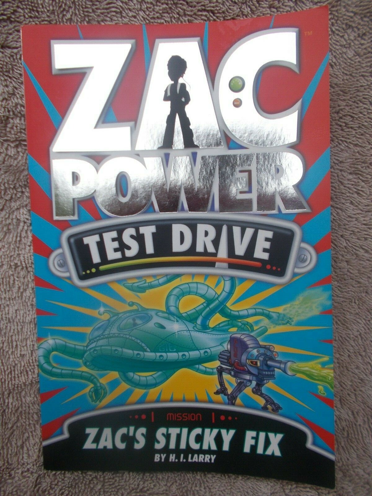 ZAC POWER TEST DRIVE ZAC"S STICKY FIX H.I. LARRY P/B | eBay Australia