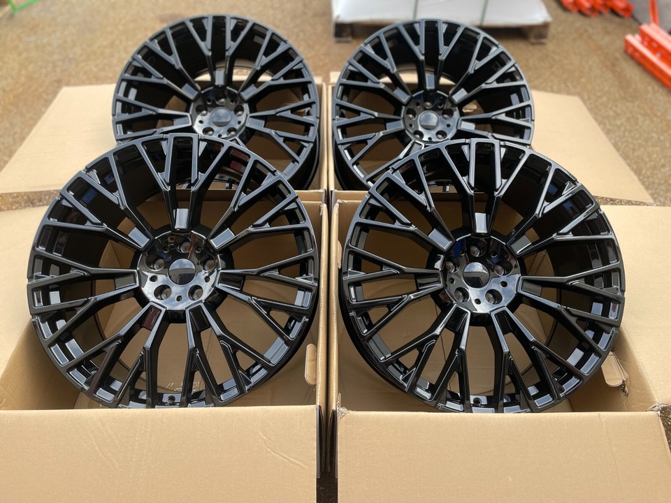 21" Rims Fit BMW X6 X6M Wheels 2020 2021 2022 2023 2024 2025 21x9.5/10 ...