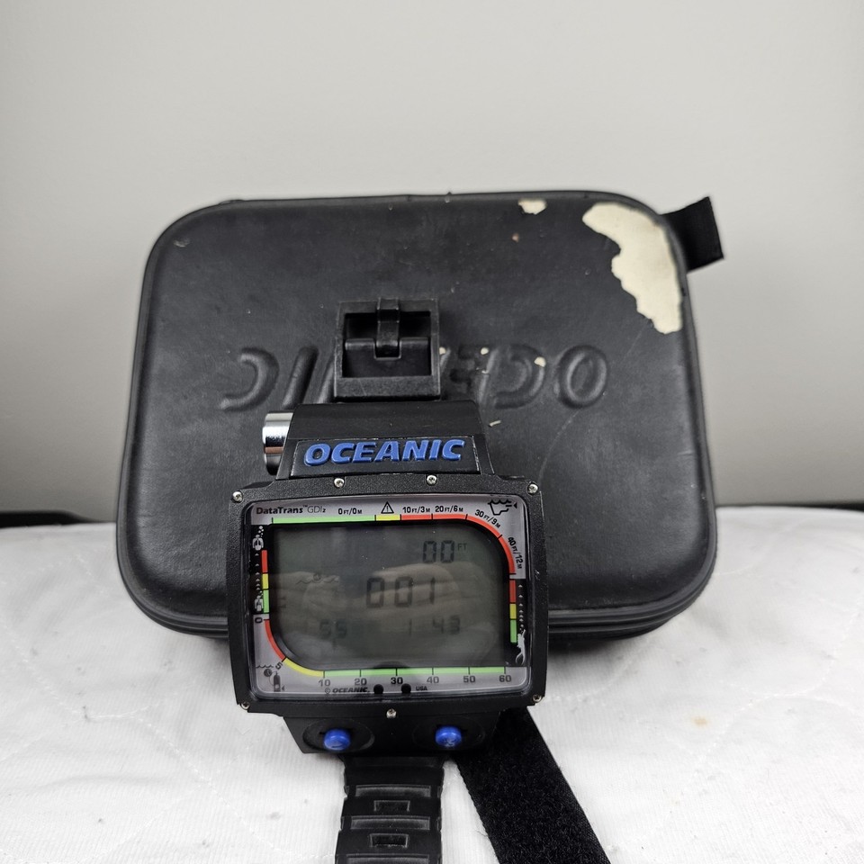 Oceanic DataTrans GDI2 Wireless Wrist Scuba Dive Computer Air ...