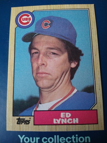 1987 Topps Baseball Ed Lynch #697 Chicago Cubs | eBay