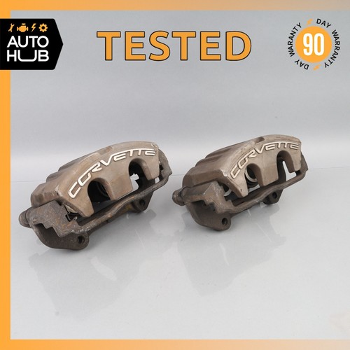 05-13 Chevrolet Corvette C6 Brake Calipers Front Left & Right Set OEM ...